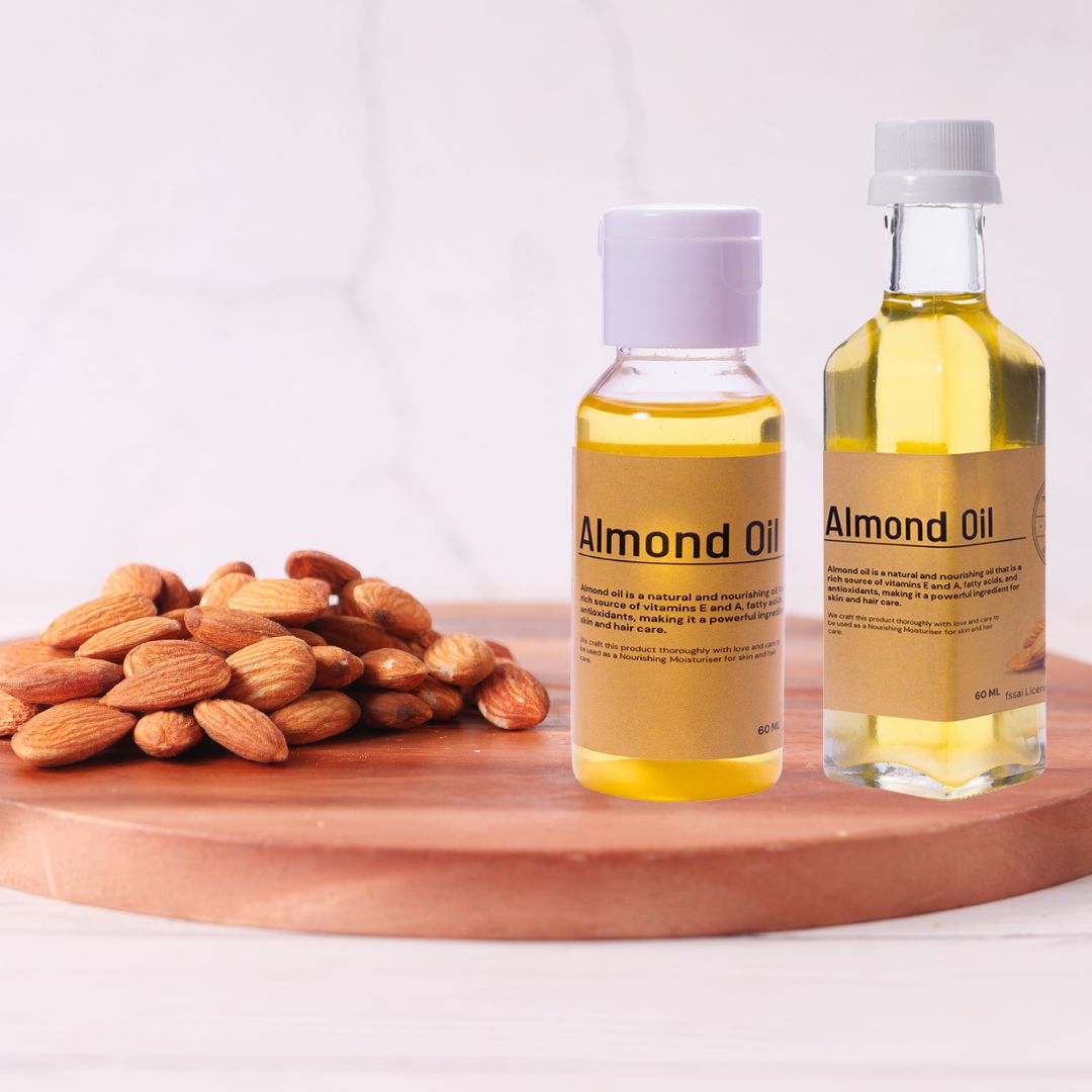 Cold-Pressed Almond Oil — Unrefined | Woodified Natura
